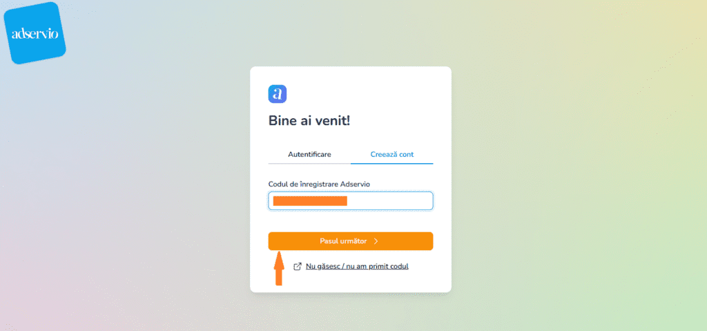 Cum îmi creez cont de student în Adservio? - Manual web - Adservio ...