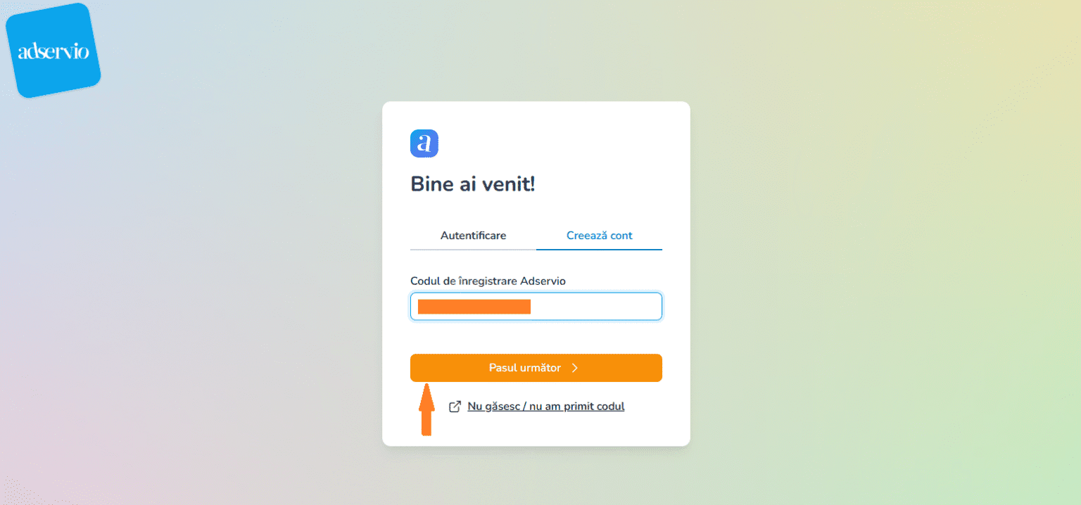 Cum îmi creez cont de student în Adservio? - Manual web - Adservio ...